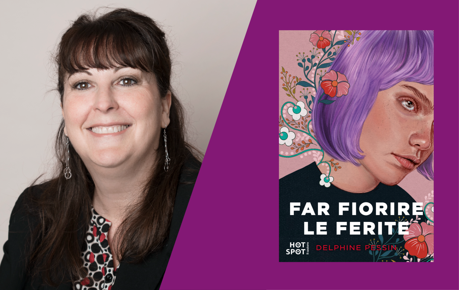 10 domande a Delphine Pessin, autrice di “Far fiorire le ferite ...